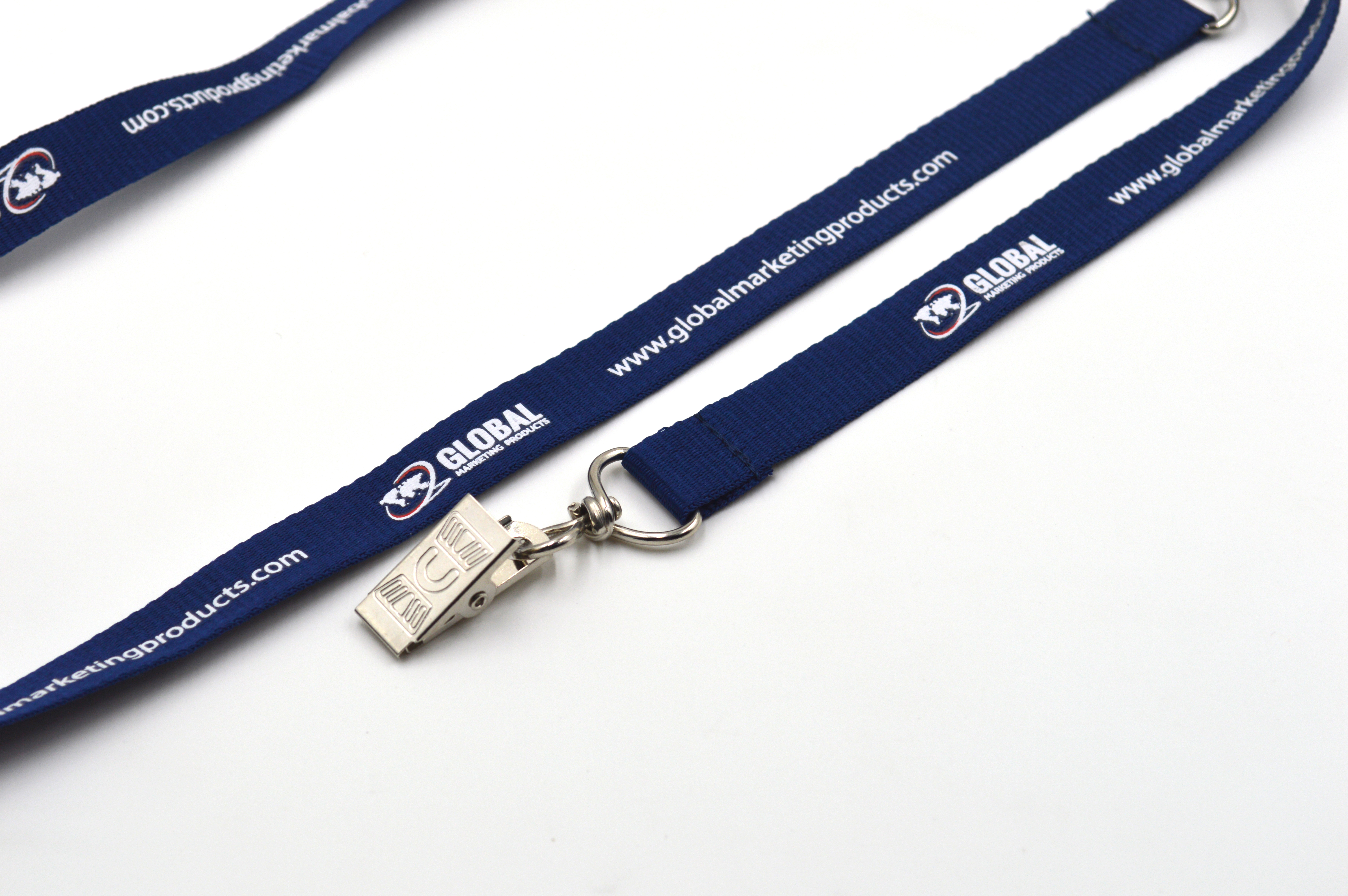 Custom Printed Polyester Lanyards - 1/2"