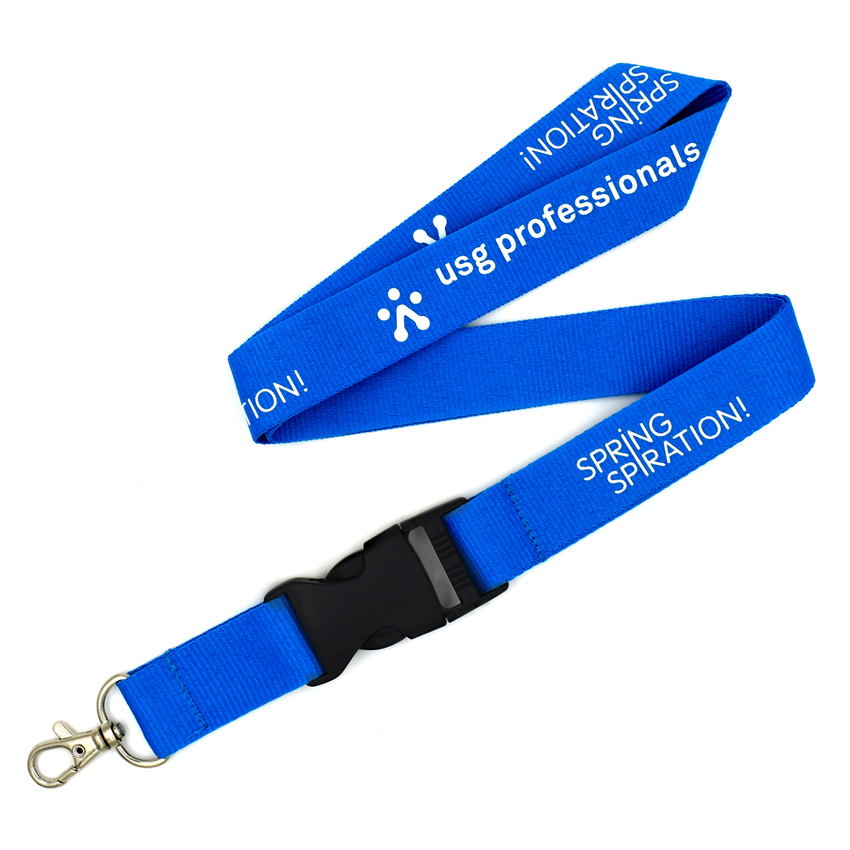Custom Printed Polyester Lanyards - 3/4"
